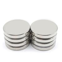 China Nickel Zinc N52 Round Disc Neodymium Magnets for Motors and Fixed Machines for sale