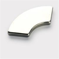 China Nickel-cu-nickel Coated Neodymium Magnetic Rotor for Half Cylinder Semi-circle Magnet for sale