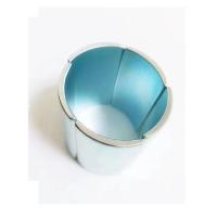 China Nickel-cu-nickel Coated Neodymium Magnetic Rotor for Half Cylinder Semi-circle Magnet for sale