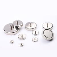 China Strong M3 M4 M6 M8 Pot Screw Neodymium Magnet with Tolerance ±5% Max Working Temperature 80 Degree for sale