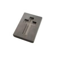 China 7-8μΩm Resistance Square Graphite Crucie Mold for Casting and Melting Customizable for sale