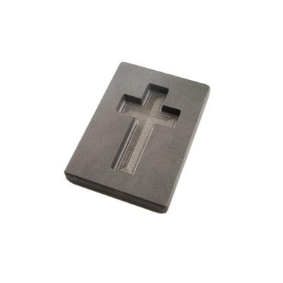China 7-8μΩm Resistance Square Graphite Crucie Mold for Casting and Melting Customizable for sale