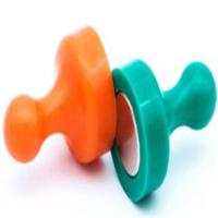 China NdFeB Round Magnet Button Pins Strong and Versatile for Permanent Magnetic Attachment for sale