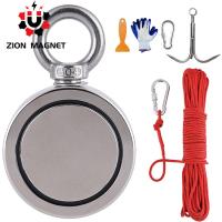China Super Strong Neodymium Magnet Fishing D90*h18-M10 D3.54 inch*h0.71 inch NdFeb Material for sale