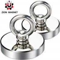 China Super Strong Neodymium Magnet Fishing D90*h18-M10 D3.54 inch*h0.71 inch NdFeb Material for sale