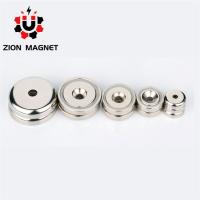 China Custom Grade NdFeB Fishing Magnet Pot ISO9001 2008 Certified for Salvage Applications for sale