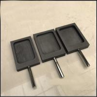 China High Pure Isostatic Graphite Crucible Mold for Carbon Graphite Product Square Shaped for sale