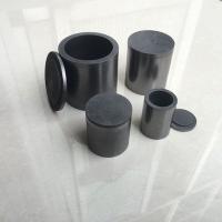 China High Pure Carbon Graphite Products 5kg Graphite Crucible with Customized Top Diameter for sale