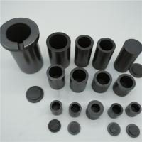 China High Pure Carbon Graphite Products 5kg Graphite Crucible with Customized Top Diameter for sale
