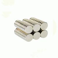 China Permanent Magnetization Direction N38 N42 N50 Neodymium Magnet Disc for Fridge Magnet for sale