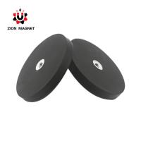 China Rubber Coated Pot Magnets for Industrial Rare Earth Materials in Perfect Size and Good for sale