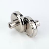China Permanent Industrial Magnet Strong Rare Earth Neodymium Pot Magnet with Internal Thread Bolt Bush Mounting for sale