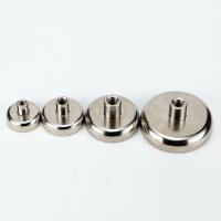 China Permanent Industrial Magnet Strong Rare Earth Neodymium Pot Magnet with Internal Thread Bolt Bush Mounting for sale