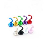 China Metal-Plated Strong Magnetic Hook with Electroplating and Thickness Magnetism Direction for sale
