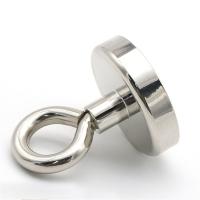 China Permanent Magnetic Hook with Strong Metal Round Closed Suction Cup and Customized Size for sale