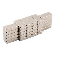 China 80 Degrees Tolerance Nicked Plated Rare Earth Neodymium Magnet Strong Permanent for sale