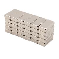China 80 Degrees Tolerance Nicked Plated Rare Earth Neodymium Magnet Strong Permanent for sale