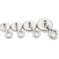 China Permanent Magnetic Hook with Strong Metal Round Closed Suction Cup and Customized Size for sale