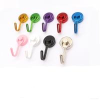 China Powerful Magnet Hook with 360 Degree Rotation and Colorful Design Grade Neodymium Magnet for sale