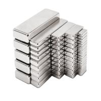 China High Strong Neodymium Magnet Big Block Super Power Permanent Magnetic Rectangle ±5% for sale