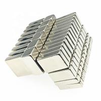 China Permanent Coating Ni-Cu-Ni N35 N38 N52 Rare Earth Magnet Block Rectangular Magnets for sale