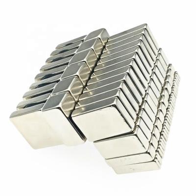 China Top of Permanent Neodymium Magnets with Ni-Cu-Ni Coating Square Magnet for sale