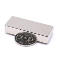 China Permanent Neodymium Block Magnet N35 to N52 Grade for High Strength Applications for sale