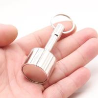 China Customized Magnet Size Strong Magnetic Key Chain Stainless Steel Iron Magnet Ring for sale