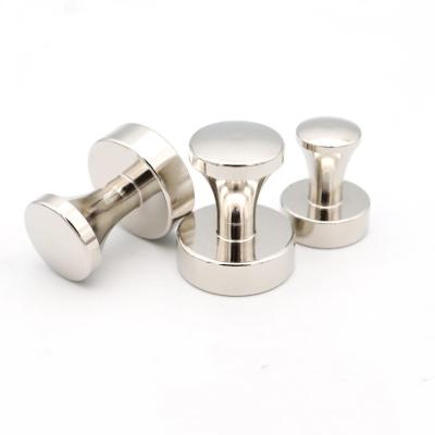 China Sample Metal Creative Magnetic Push Pins for Calligraphy and Painting Whiteboard for sale