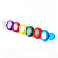 China Custom Color Strong Transparent Magnetic Push Pins for Blackboard and Whiteboard Teaching for sale