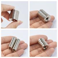 China Industrial Grade N35 Neodymium Disc With Custom Countersunk Tolerance about /-0.01-0.05mm for sale