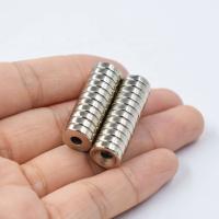 China NdFeB N35 N52 Disc Round Ring with Custom Size Dia Sintered Countersunk Hole and Screw for sale
