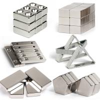China N35 Neodymium Magnet Block Thin Magnets In Magnetic Materials with Ni-Cu-Ni Coating for sale