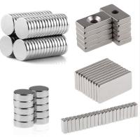 China N35 Neodymium Magnet Block Thin Magnets In Magnetic Materials with Ni-Cu-Ni Coating for sale
