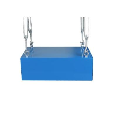 China Neodymium Magnet Suspended Iron Ore Magnetic Separator Plate with Mounting Brackets for sale