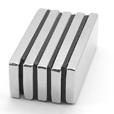China Stocks N35 N42 N52 Neodymium Block Magnet with ±5% Tolerance and Permanent Material for sale