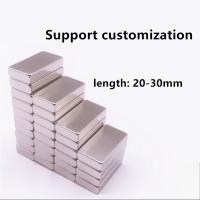 China Stocks N35 N42 N52 Neodymium Block Magnet with ±5% Tolerance and Permanent Material for sale