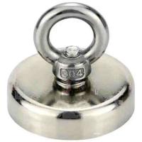 China Ni-Cu-Ni Coating Strong Permanent Lifting Neodymium Cup Shape Industrial Fishing Magnet for sale