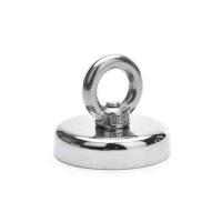 China Ni-Cu-Ni Coating Strong Permanent Lifting Neodymium Cup Shape Industrial Fishing Magnet for sale