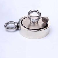 China Ni-Cu-Ni Coating Strong Permanent Lifting Neodymium Cup Shape Industrial Fishing Magnet for sale