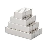 China Neodymium Magnet Strong Thin Block Magnetic Materials Rare Earth Permanent Customized for sale