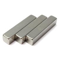 China Rare Earth Neodymium Block Magnet Tolerance ±5% 80 Degrees In Magnetic Materials for sale