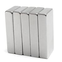 China Rare Earth Neodymium Block Magnet Tolerance ±5% 80 Degrees In Magnetic Materials for sale