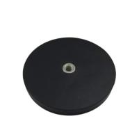 China Customized Magnet Size Rubber Coated Pot Magnet with Rubber Coating and Tolerance of ±5% for sale