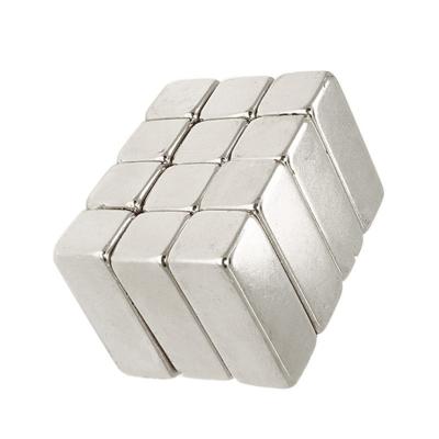 China Stocks N35 Rectangle Magnets Rare Earth Neodymium Magnetic Materials Grade N35 to N52 for sale