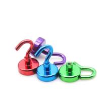 China Super Strong Magnetic Hooks Heavy Duty Magnets Holders for Industrial Magnet Grade for sale