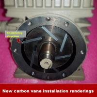 China 240x48x4mm Vacuum Pump Carbon Vanes EK60 Graphite Plate for KVT/DVT2.140/3.140 Model for sale