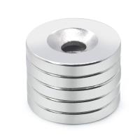 China NdFeB Customize Round Super Strong Disc Permanent Rare Earth Magnets with Grade NdFeB for sale