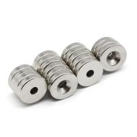 China NdFeB Customize Round Super Strong Disc Permanent Rare Earth Magnets with Grade NdFeB for sale