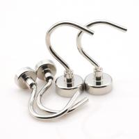 China Customized Strong Holding Magnet Neodymium Magnetic Hooks Bending Service Provided for sale